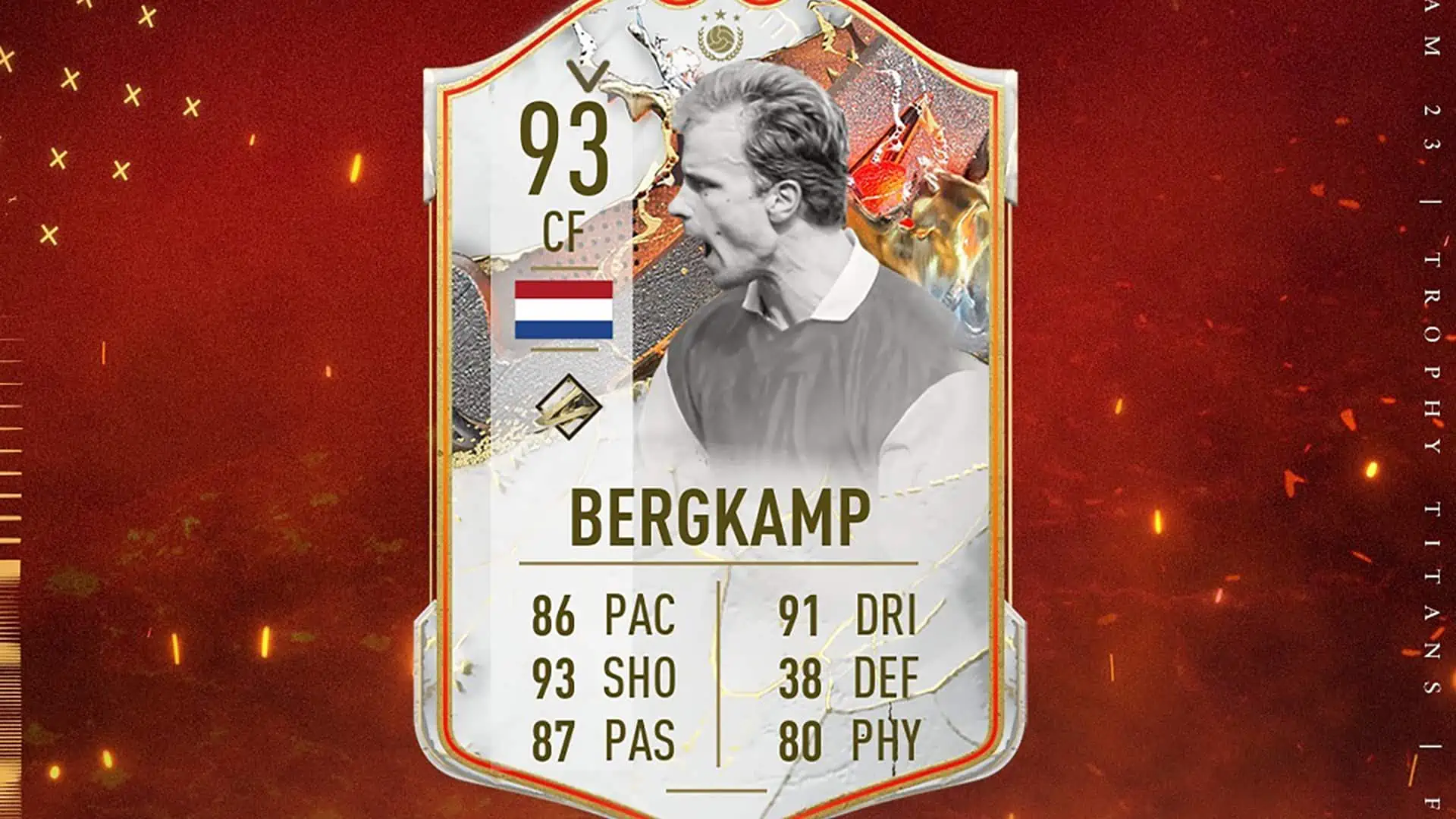 How To Complete Trophy Titans: Dennis Bergkamp In 35 Games - Levelled ...